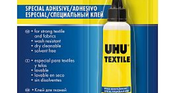 UHU Textile Fabric Glue - 19ml/20g -064662